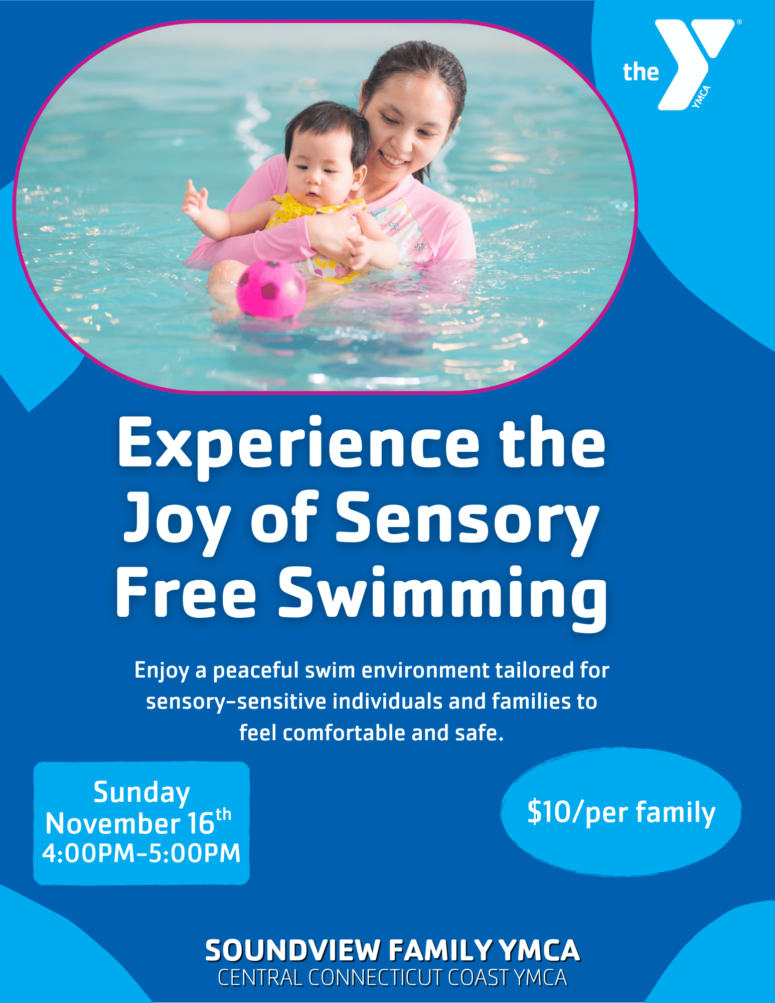 Experience The Joy Of Sensory Free Swimming | Central Connecticut Coast ...